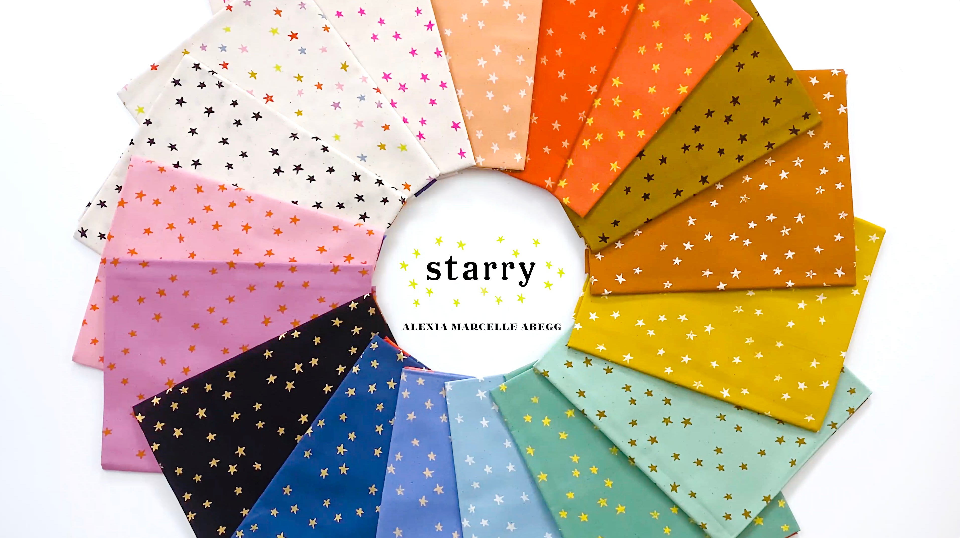 Starry Fabric by Ruby Star Society | One Happy Daisy